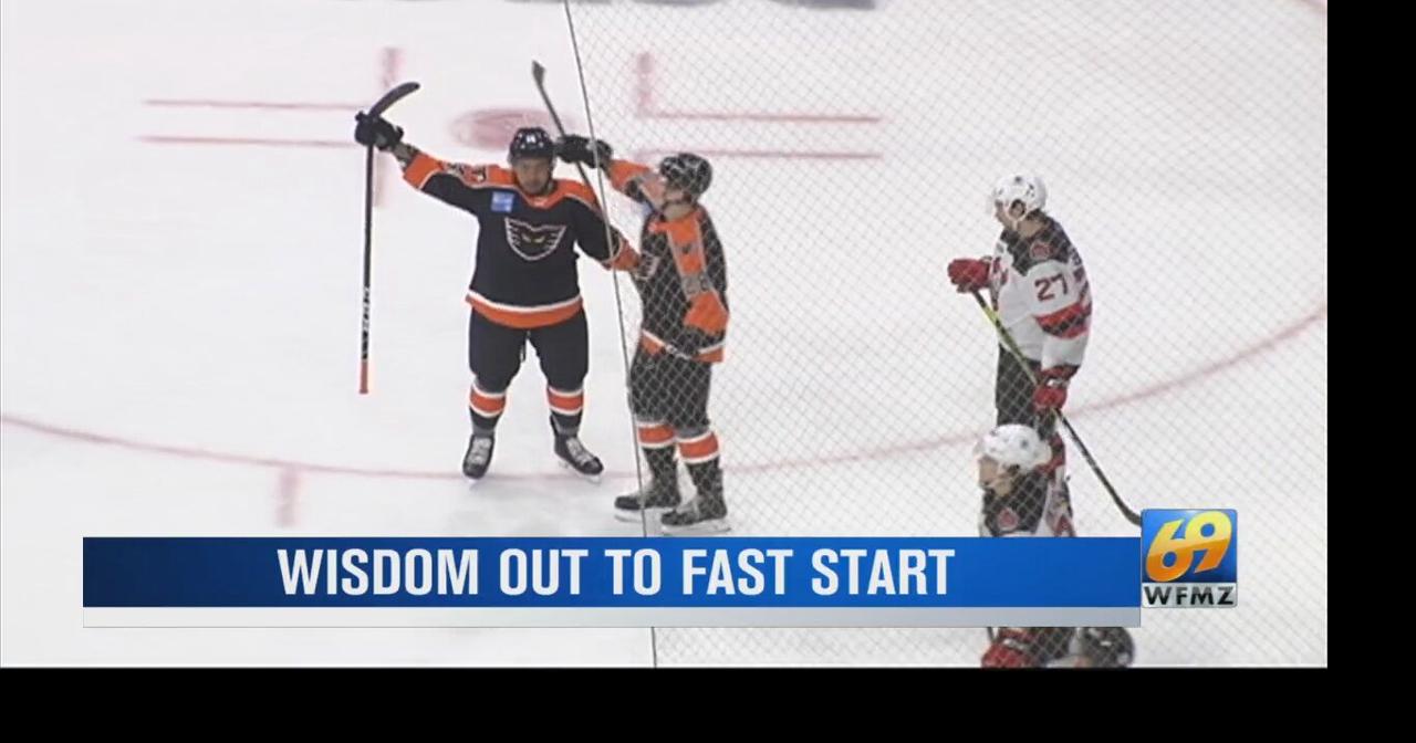 Zayde Wisdom adapting well to life in the AHL | Sports | wfmz.com