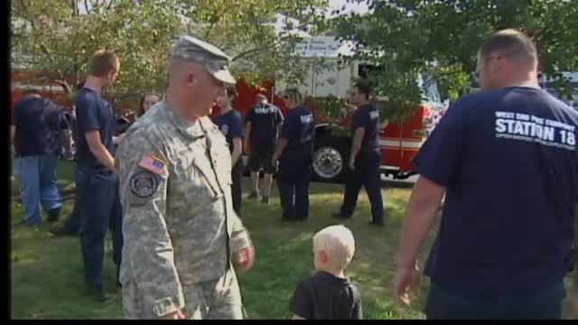 Bucks soldier Tim Horner returns home to hero's welcome in Quakertown ...