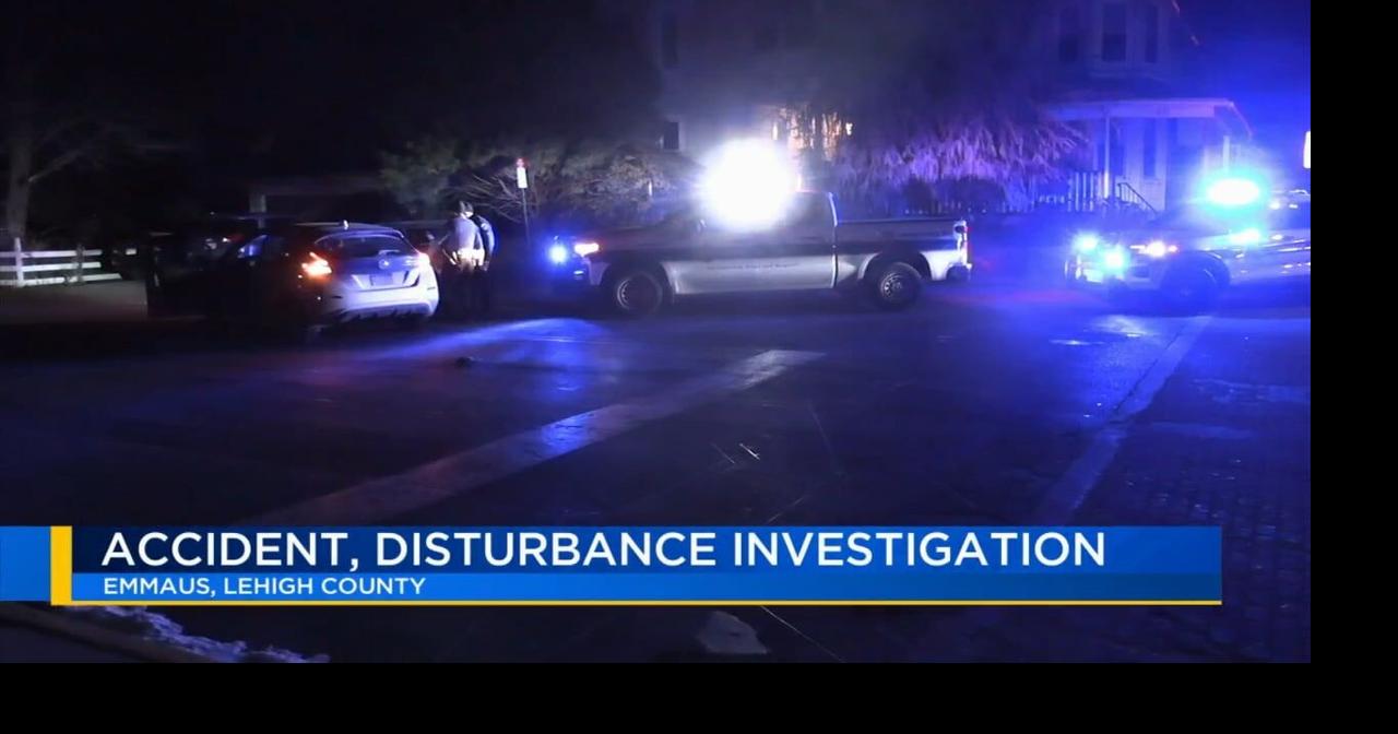 Police investigating an accident and disturbance in Emmaus | Lehigh ...