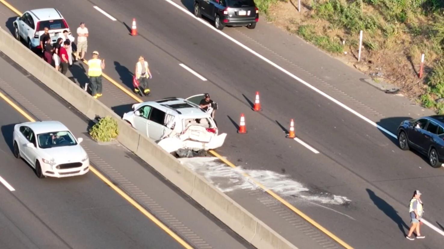 6-vehicle crash on Route 22 injures four, causes traffic delays ...