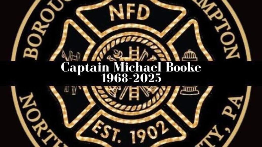 Northampton County fire captain honored in procession to funeral home ...