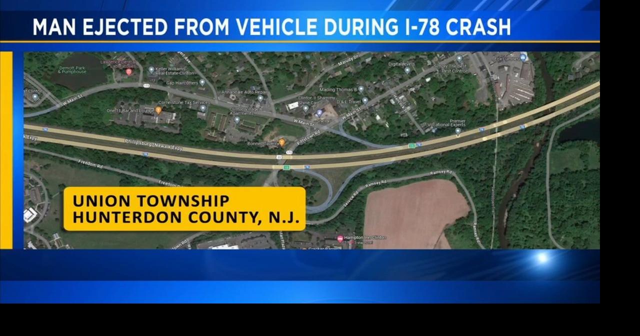 Crash closes 3 lanes of I-78 East through Hunterdon County | Regional ...
