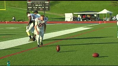 Two autistic football players are keeping their eyes on their goals ...