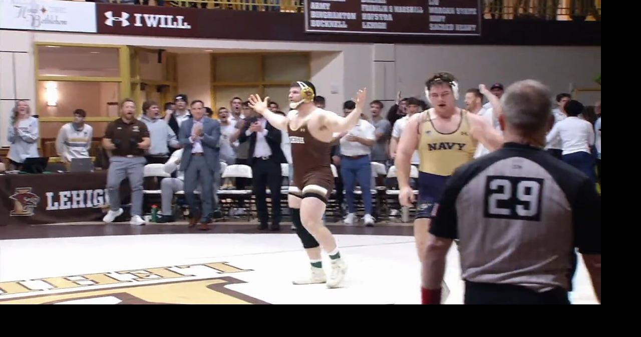 Nathan Taylor's sudden-victory win at 285 lifts Lehigh wrestlers past ...