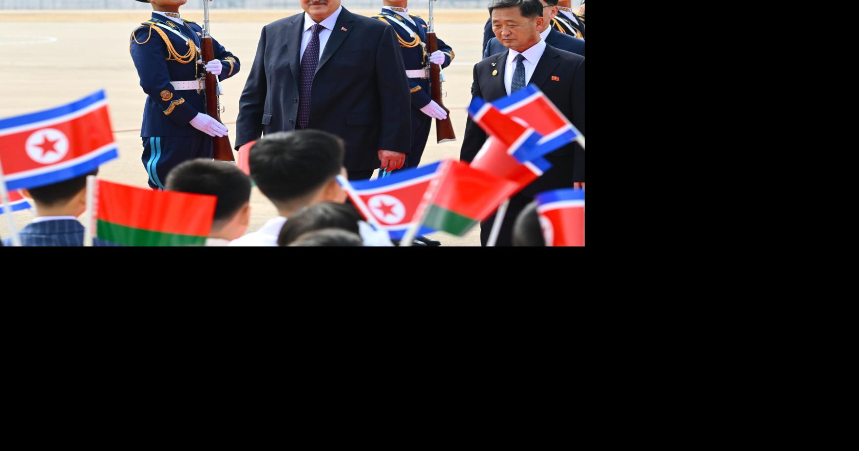 Belarusian President Lukashenko arrives in North Korea for talks with ...