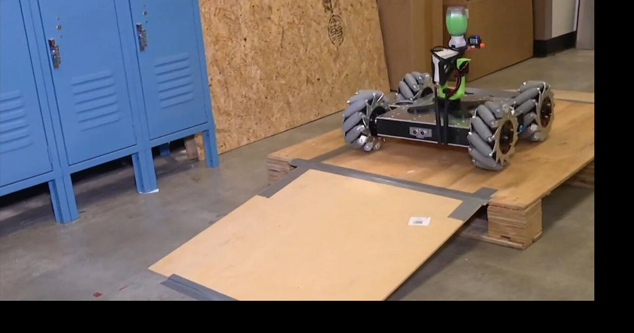 College students develop robot to help firefighters battle wildfires ...