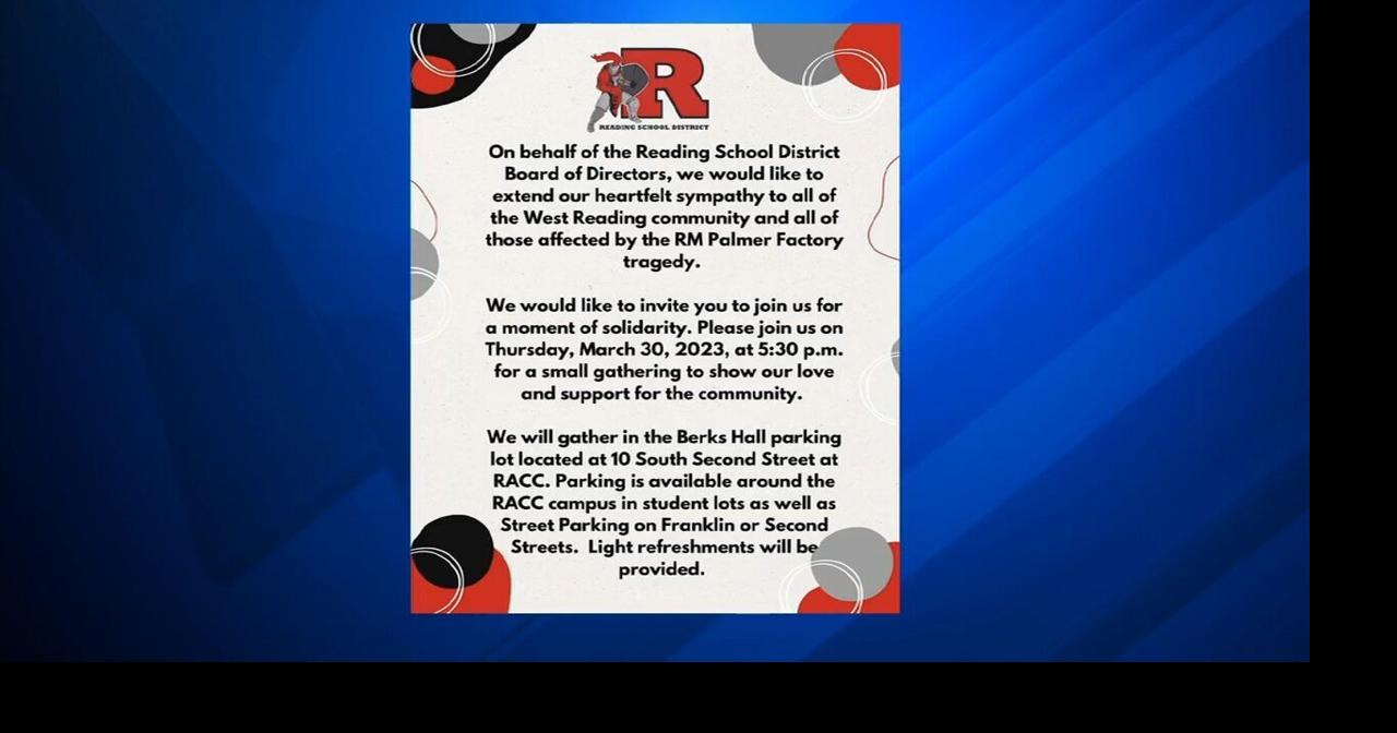 RSD to hold 'moment of solidarity' for those affected by RM Palmer ...