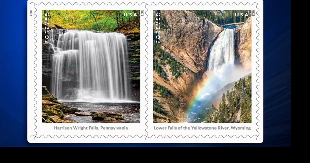 Pa. waterfall honored in new USPS stamp collection | Pennsylvania News ...