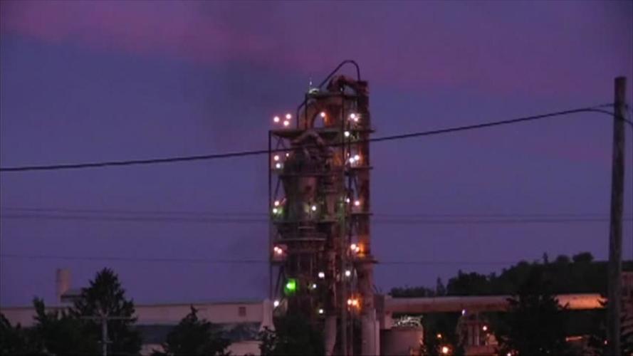 Firefighters battle cement plant fire in Northampton County | Lehigh ...