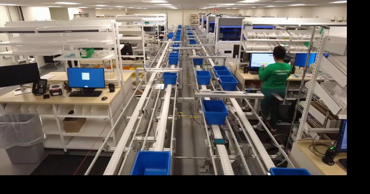 High-tech pharmacy uses robotics to streamline prescription filling ...