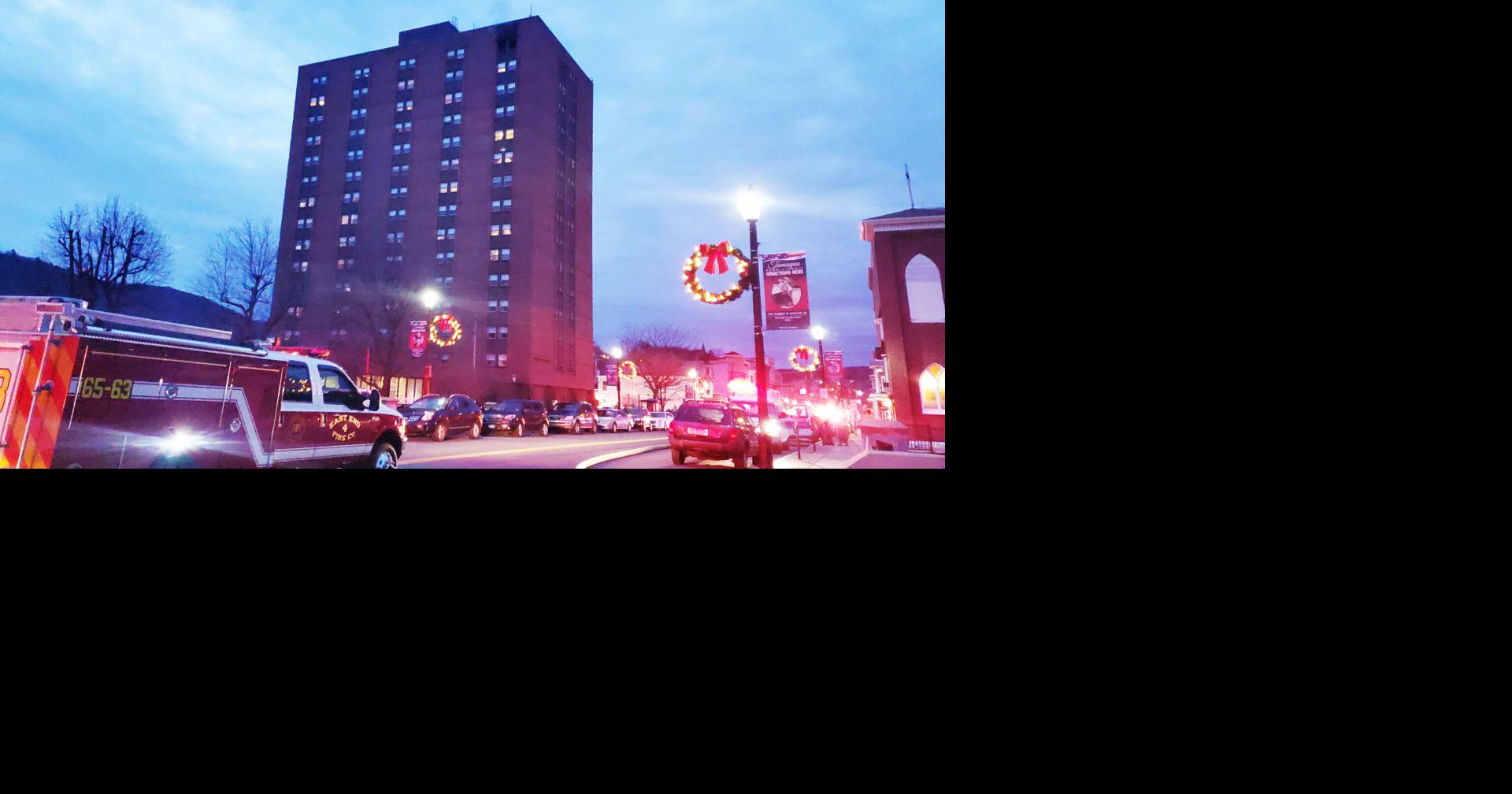 Coroner on scene of fire at Tamaqua high-rise | Poconos and Coal Region ...