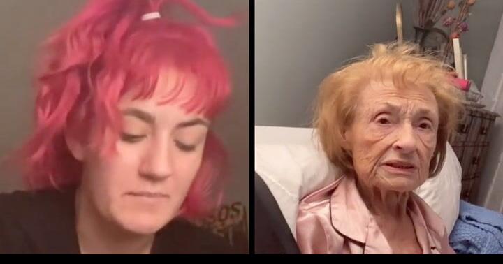 Woman flabbergasted after seeing granddaughter's pink hair | | wfmz.com