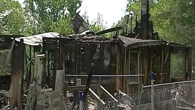 Monkey still on loose after fire that destroyed animal rescue center ...