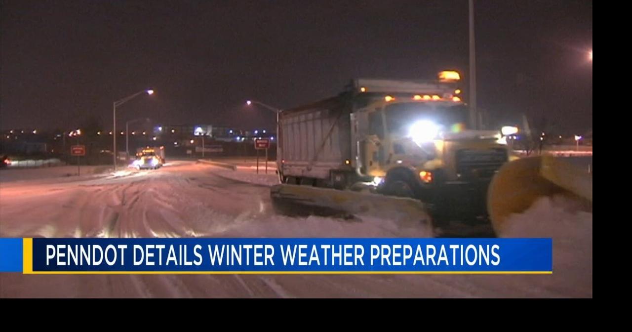 PennDOT and Turnpike officials prep for harsh winter ahead | Traffic ...