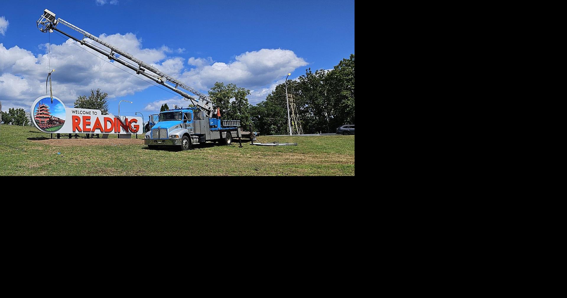 Reading's welcome sign project named 2026 Top Project by Lehigh Valley ...