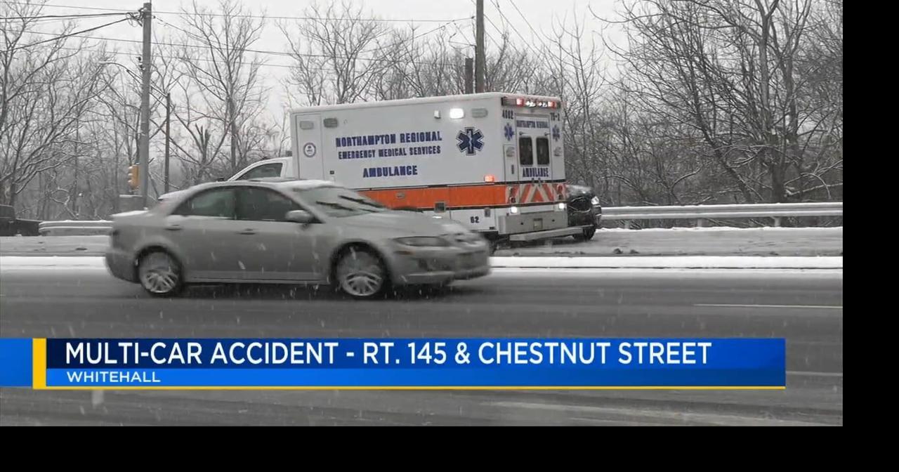 Officials confirm a crash on Rt. 145 in Whitehall Twp., at least one ...
