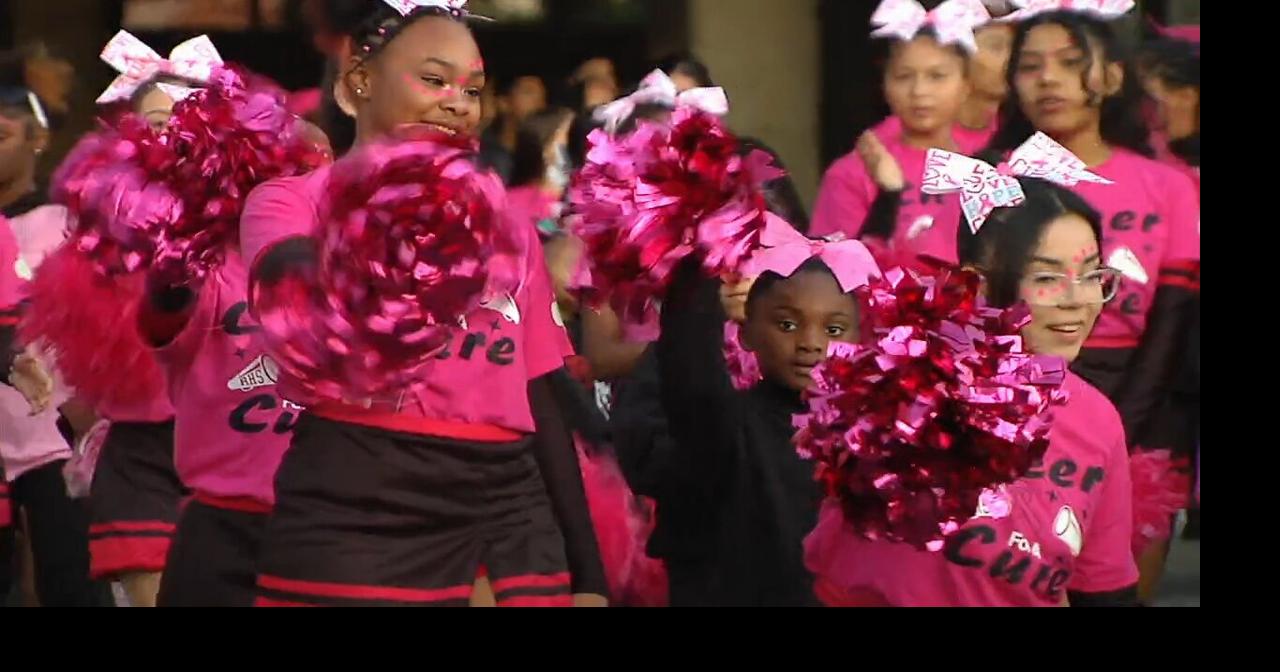 Pink parade at Albright stadium held to increase breast cancer ...