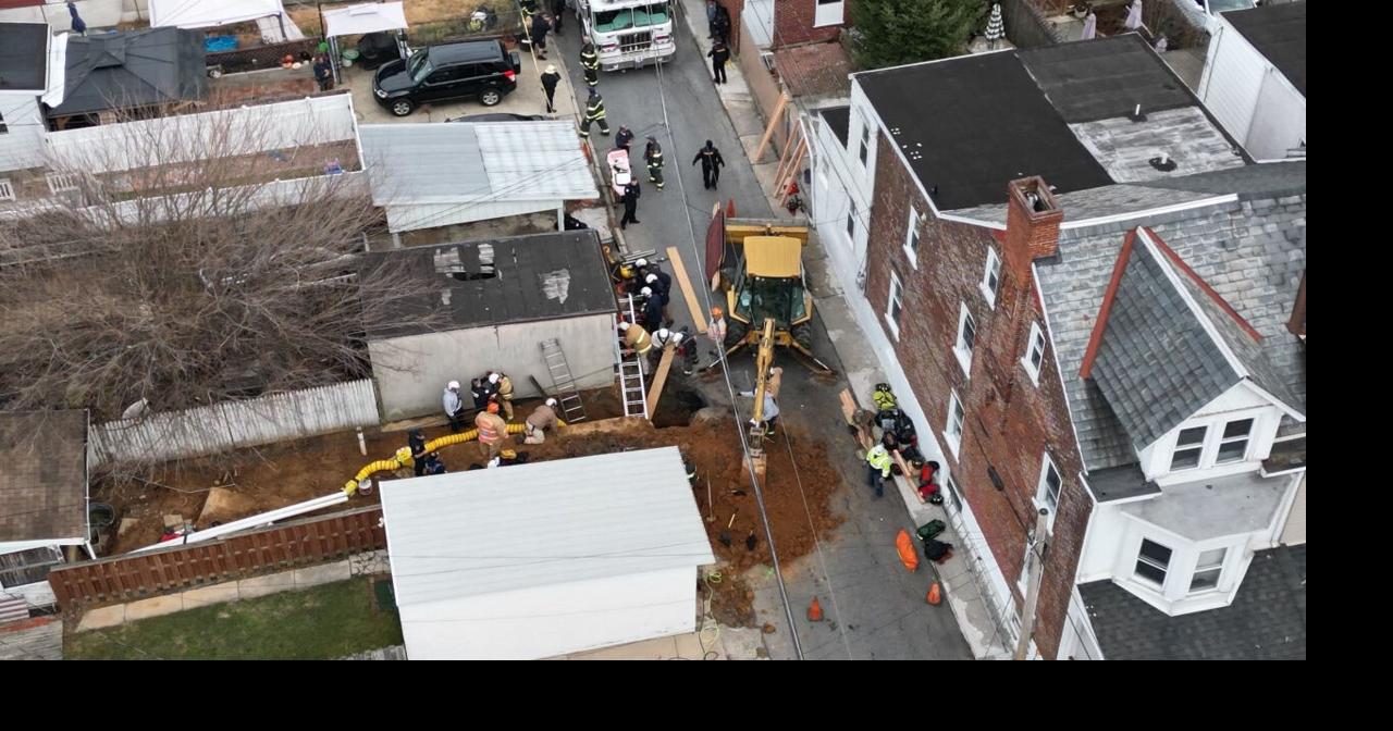 PHOTOS: Trench collapse rescue in Allentown | Lehigh Valley Regional ...