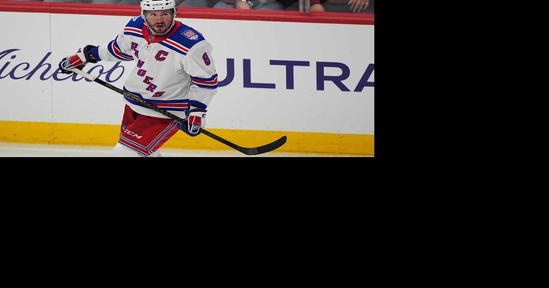 Rangers captain J.T. Miller is week to week with an upper-body injury ...