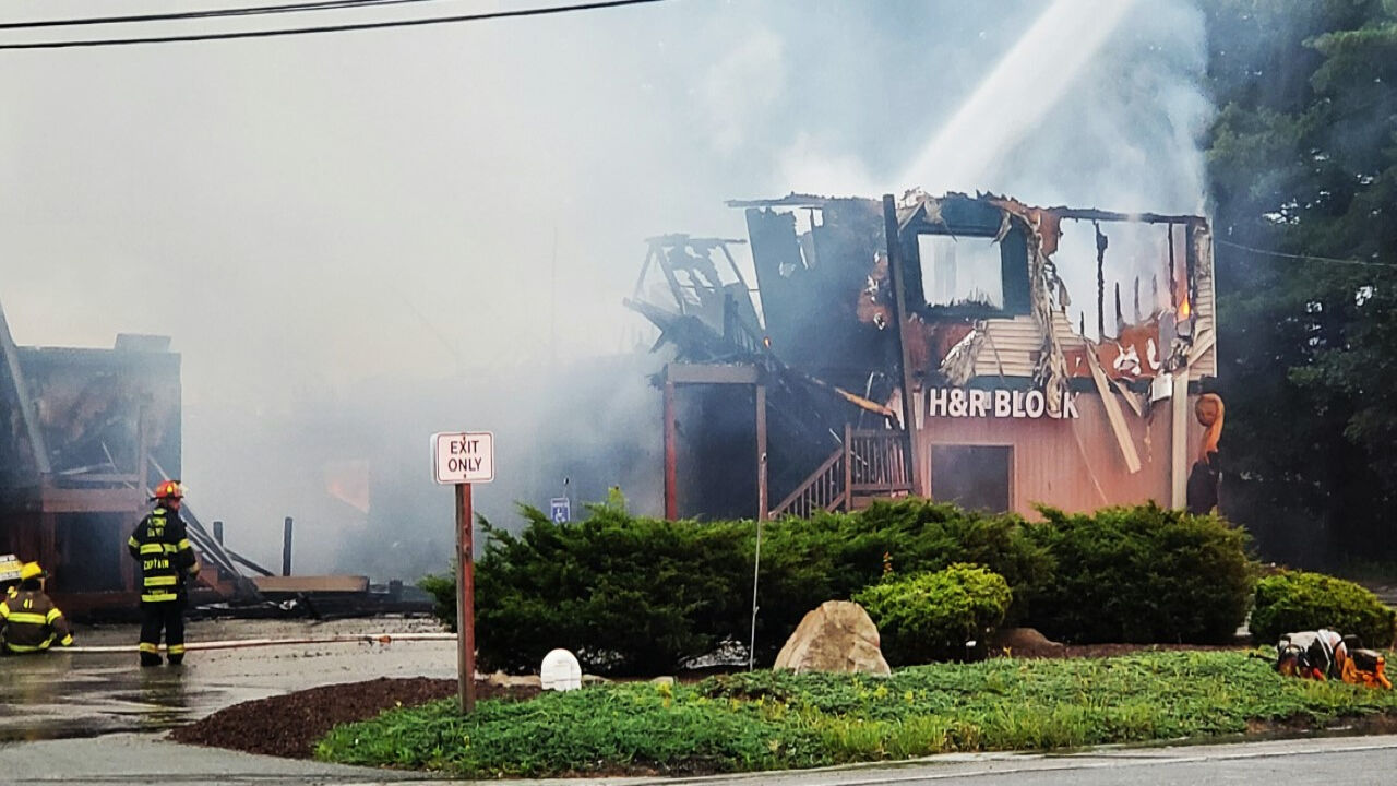 Fire damages Blakeslee Square businesses | Poconos and Coal Region ...