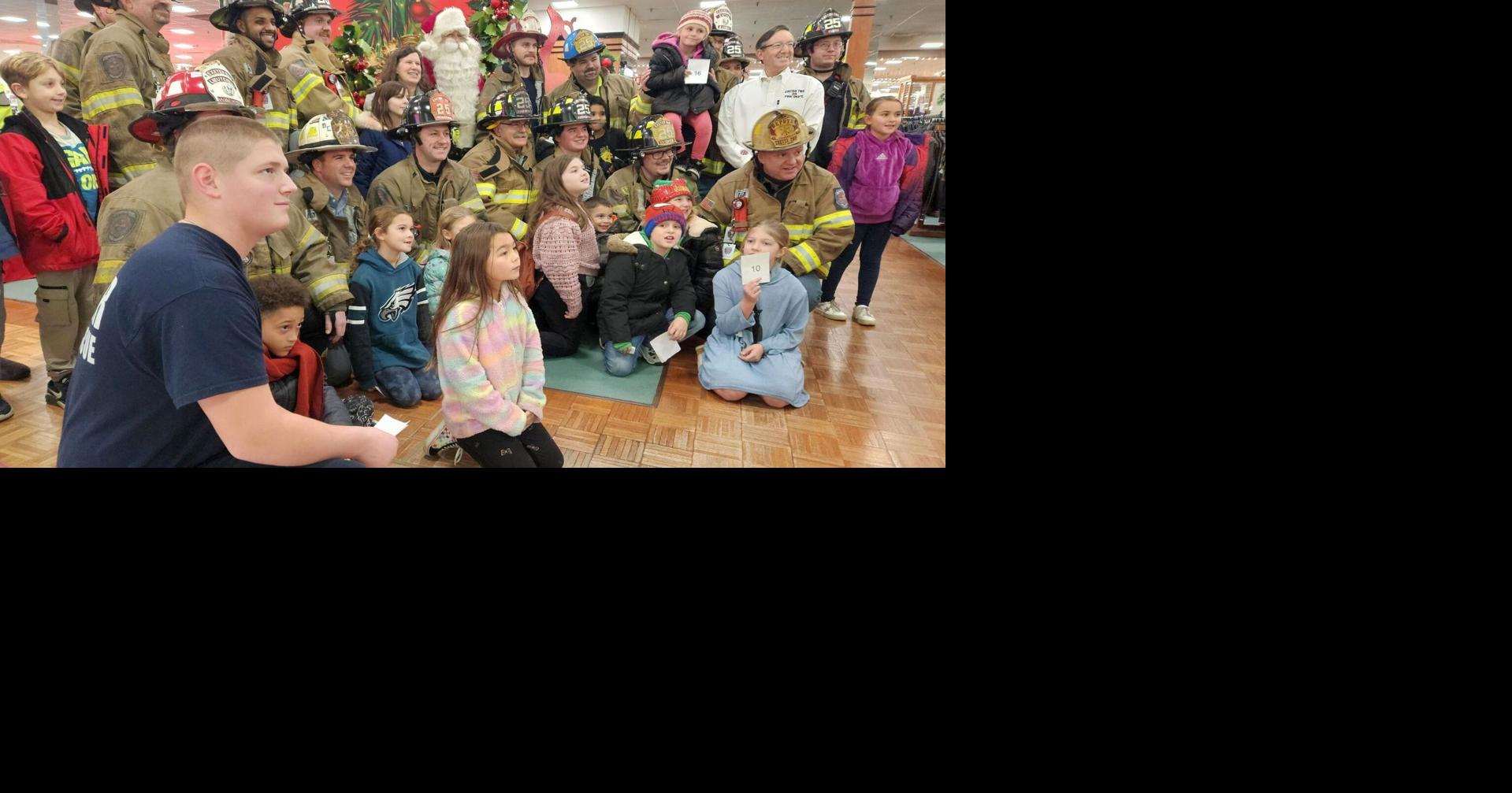 Exeter firefighters help children shop for families | Berks Regional ...
