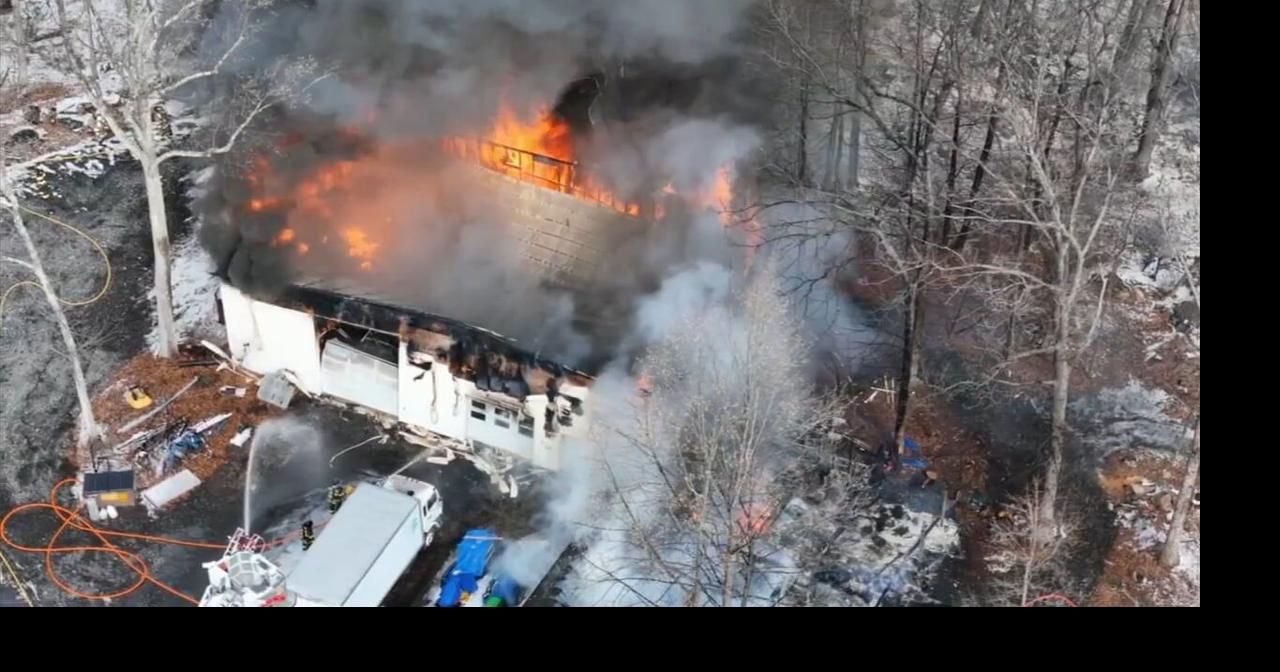 Multiple fire trucks on scene to contain flames at Lehigh County ...