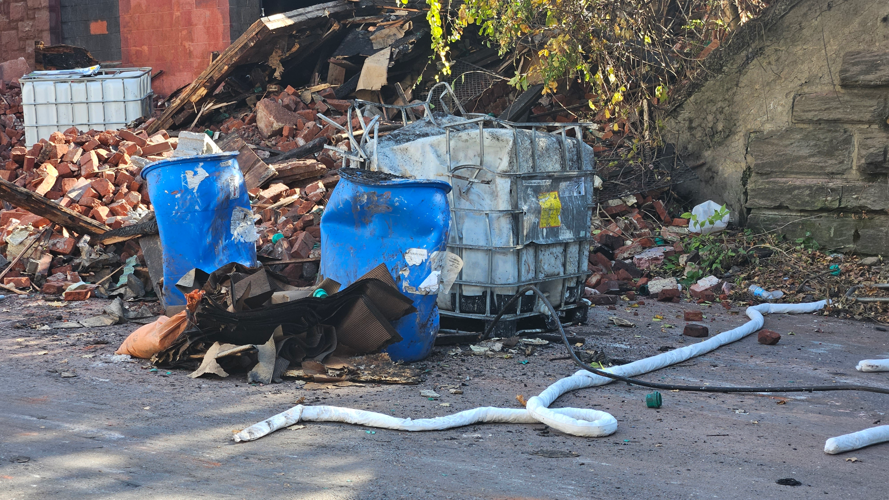 'Arson': Authorities determine pair of fires at former Lincoln Chemical ...