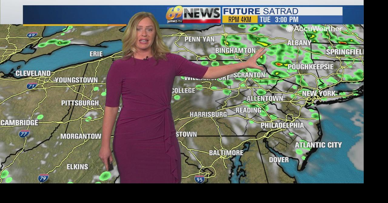 Seasonably warm with daily t-storm chances through Thursday | Weather ...