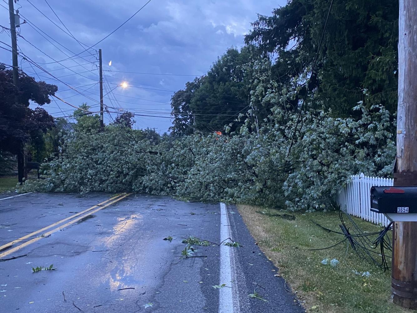 PHOTOS and VIDEO: Storm rolls through region, downing trees and causing ...