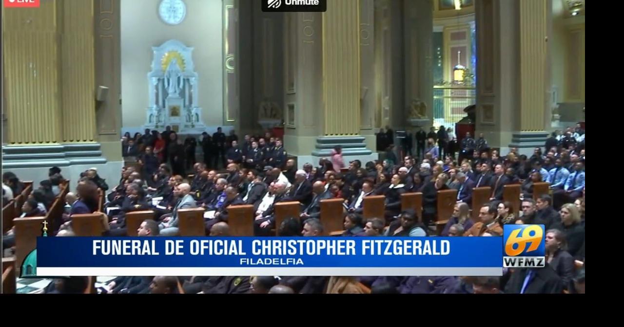 Funeral de oficial Christopher Fitzgerald | 69 News Edición En Español ...