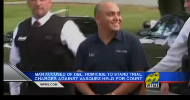 Vasquez, accused in double homicide, to stand trial | News | wfmz.com