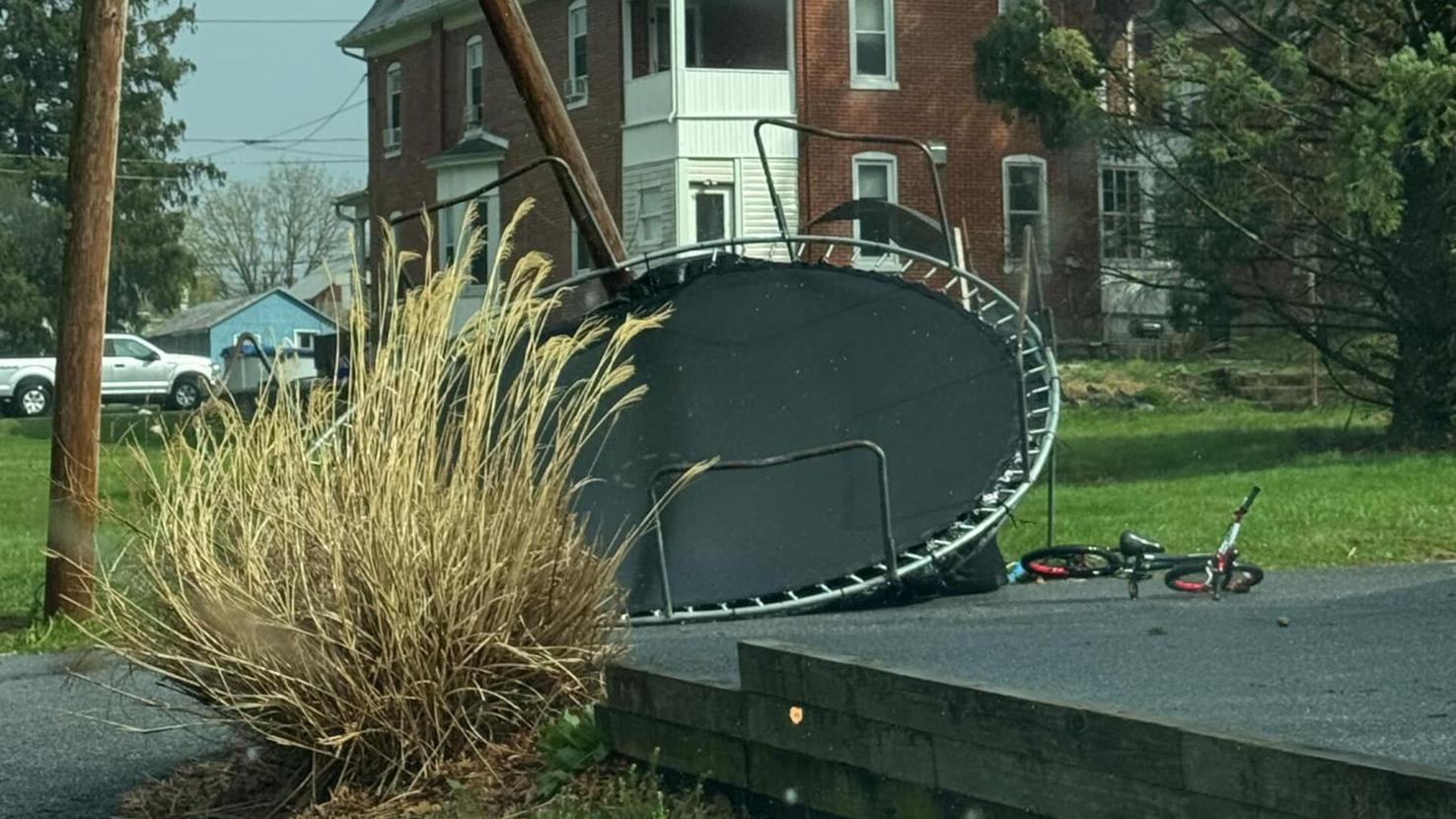 60+mph wind gusts create widespread damage, hit Berks County the ...