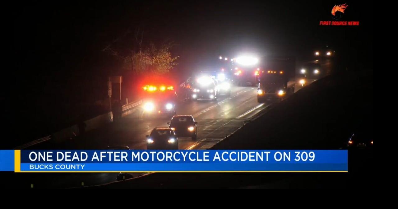 Motorcyclist dies after Route 309 accident in Bucks County | Upper ...
