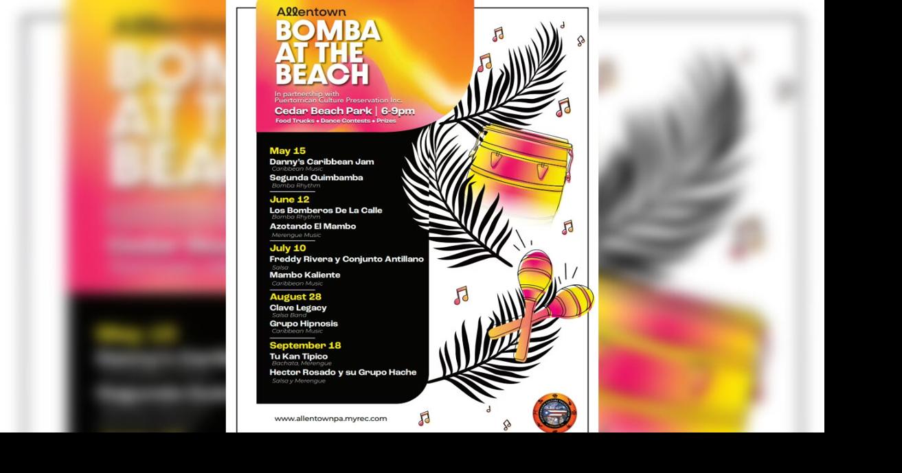 Enjoy live music, culture, and food at Bomba at the Beach at Cedar ...