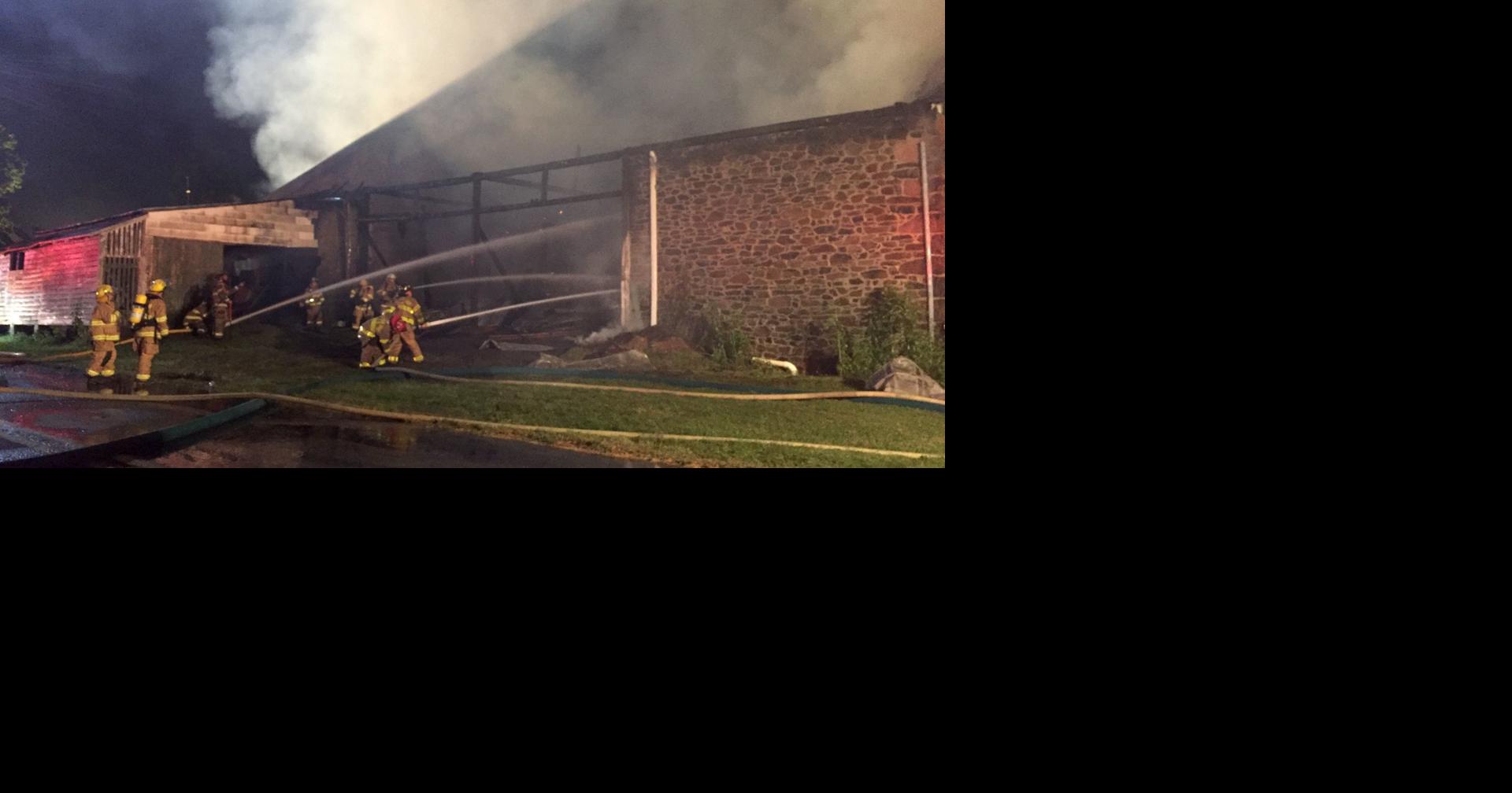 Officials: Spontaneous combustion of hay sparked barn fire | Berks ...