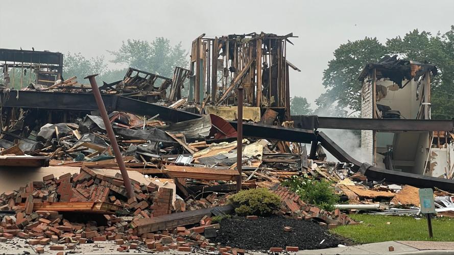 PHOTOS: Fire at Poconos shopping center | Poconos and Coal Region ...