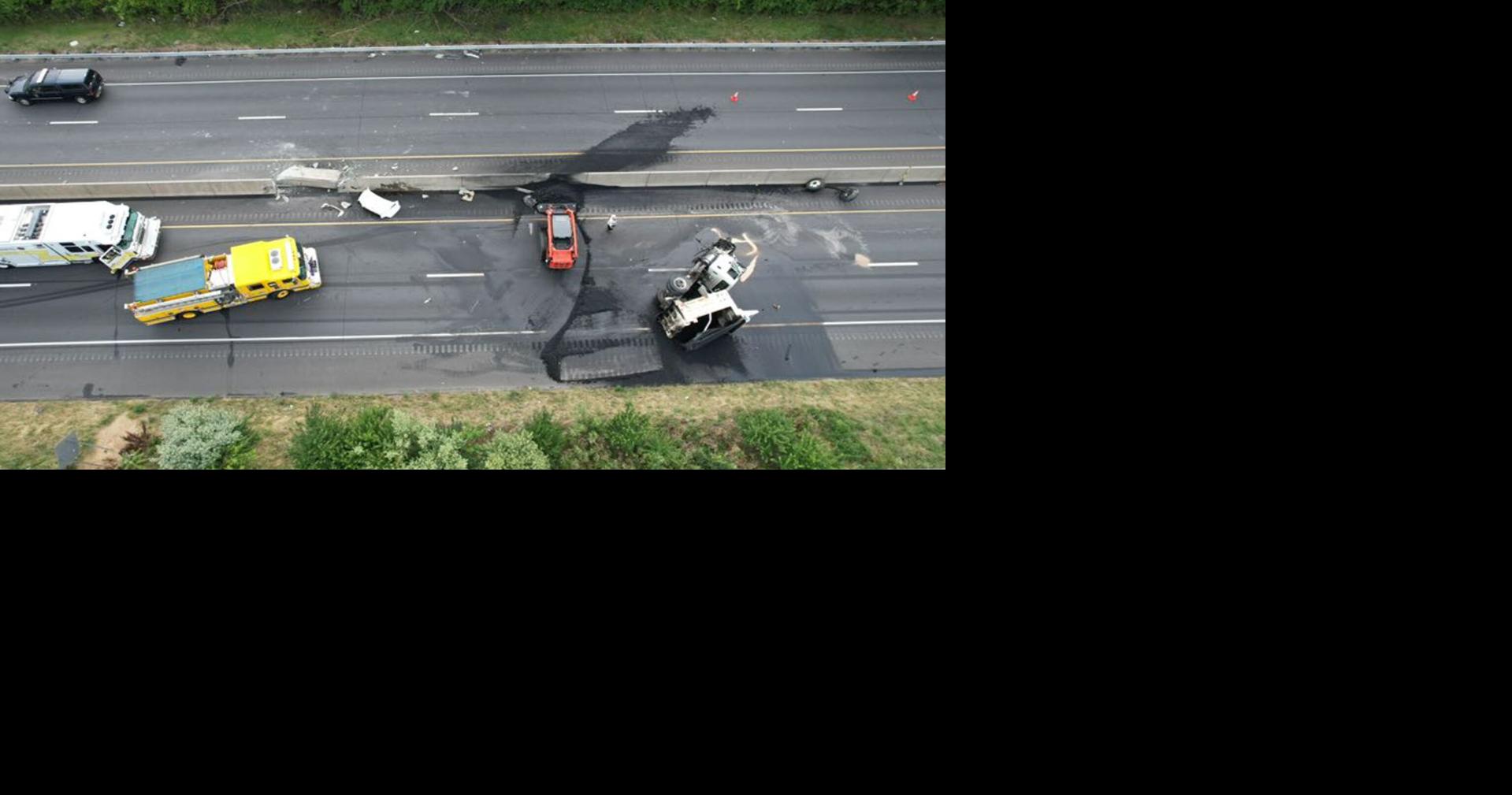 Eastbound, westbound lanes on Route 22 reopen after 2 crashes in ...
