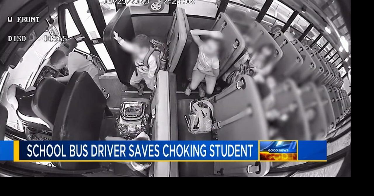 Dallas bus driver saves student choking on quarter | Good News | wfmz.com