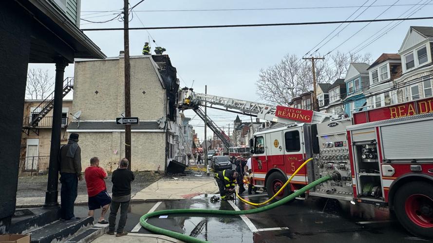 Firefighters rush to scene of 2nd alarm fire in Reading | Berks ...