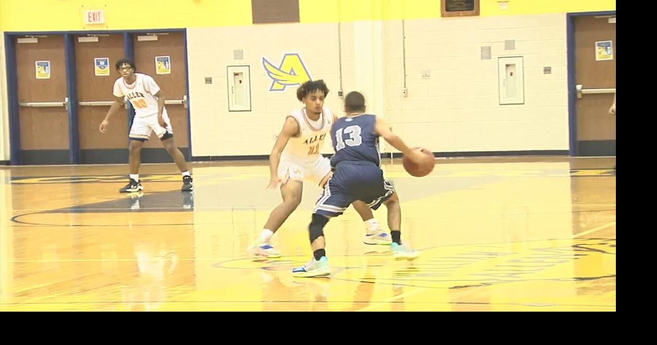 Allen tips off 100 years of basketball celebration with win over rivals ...