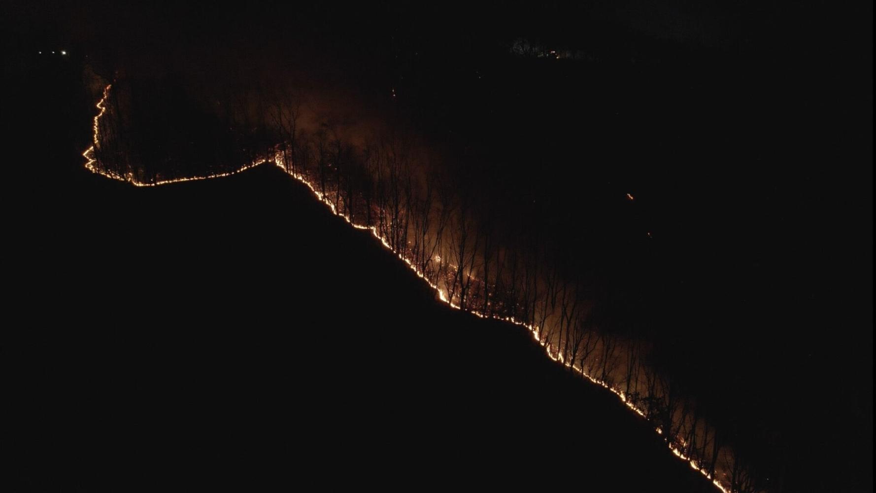 Massive brush fire strikes Neversink Mountain in Berks; evacuations ...