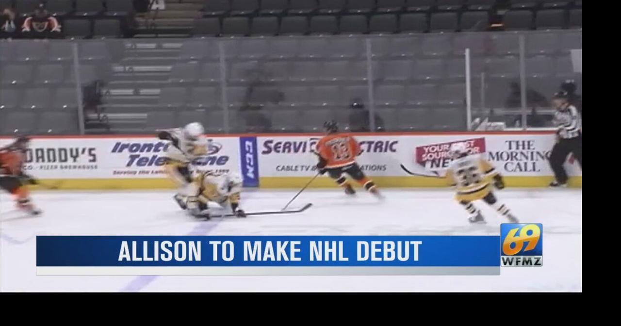 Allison set to make NHL debut | Sports | wfmz.com