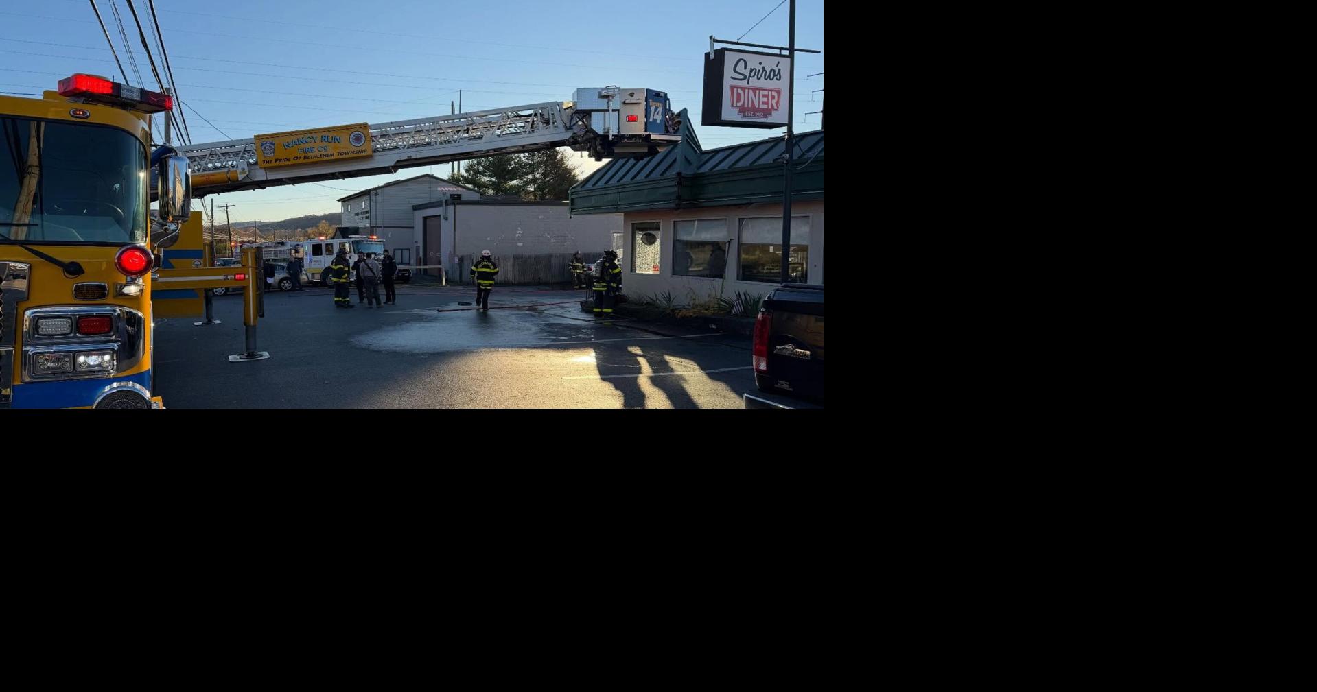 Crews fight fire at Freemansburg diner | Bethlehem Area | wfmz.com