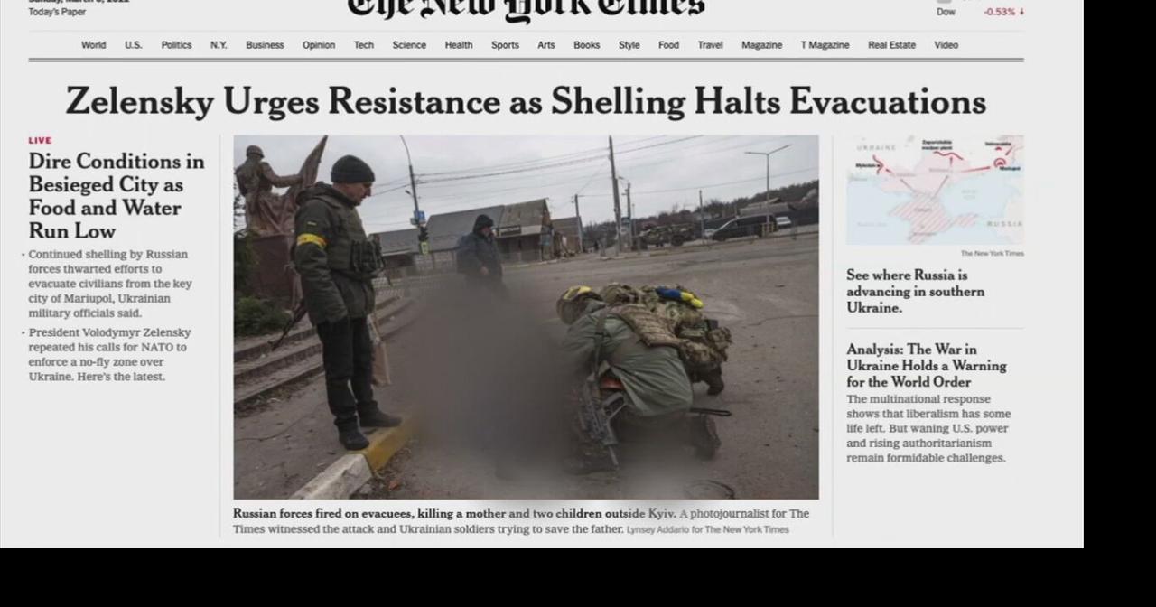 Local professors, residents weigh in after graphic photo of war in ...