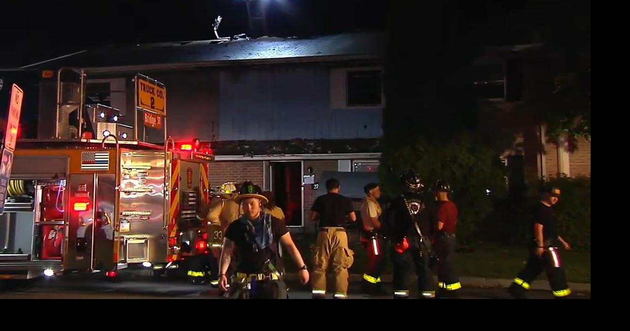 Flames rip through part of townhouse complex in Hanover Twp., Lehigh ...