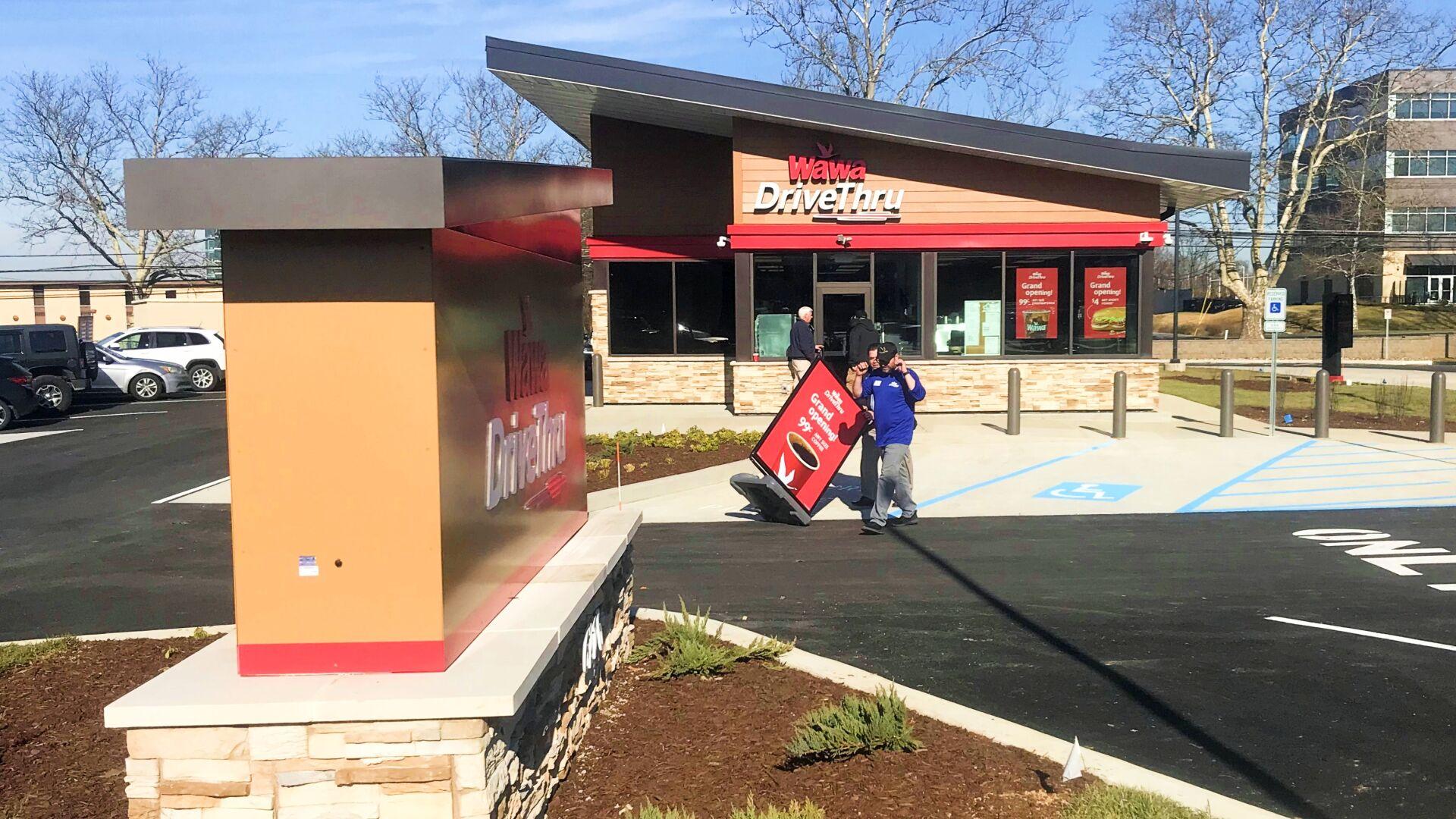 Lehigh Valley's 1st drive-thru Wawa opens in Lower Macungie | Eat, Sip ...