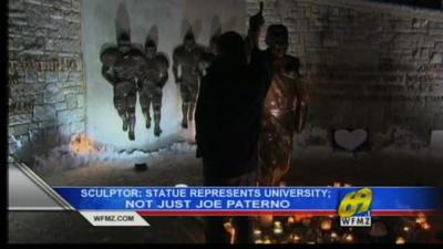 Berks County sculptor reflects on Joe Pa Statue | News | wfmz.com