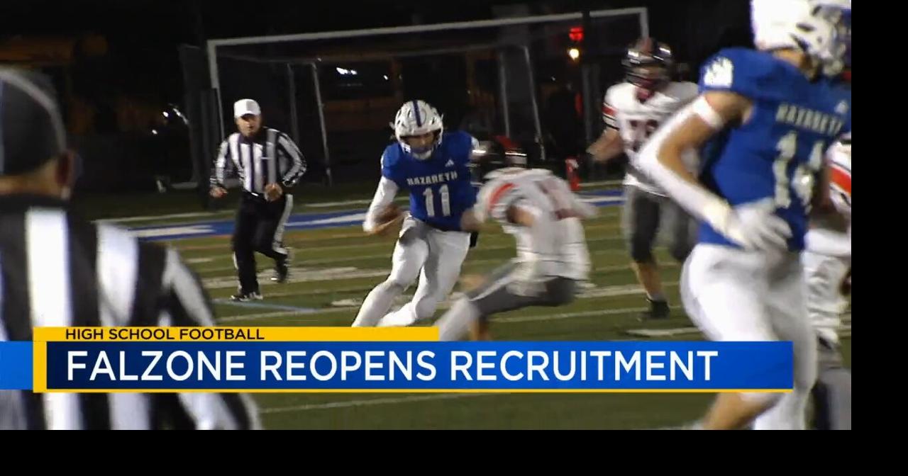 Nazareth standout quarterback Peyton Falzone decommits from Virginia ...