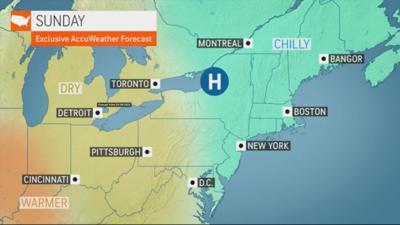 Egg-ceptional weather Easter Sunday; sunny and dry next week warming ...