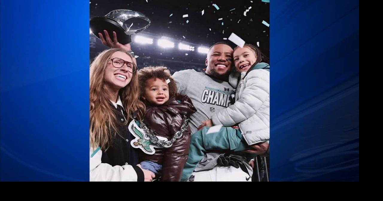 Eagles player Saquon Barkley announces engagement to longtime ...